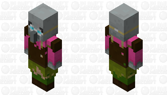Illager grunt Minecraft Mob Skin
