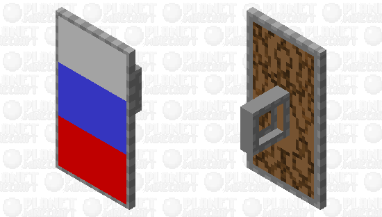 Russian flag Minecraft Mob Skin