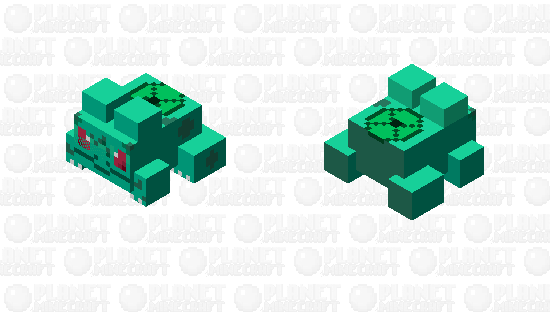Bulbasaur Minecraft Mob Skin