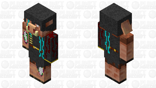 Piglin War Monger Minecraft Mob Skin