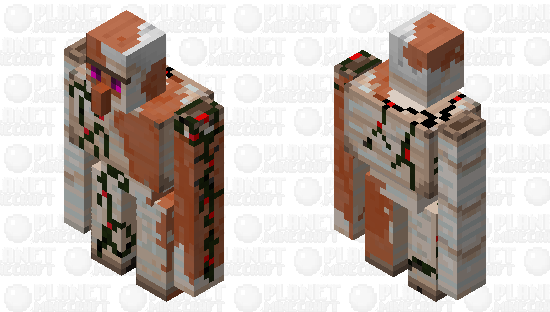 Ancient iron golem Minecraft Mob Skin