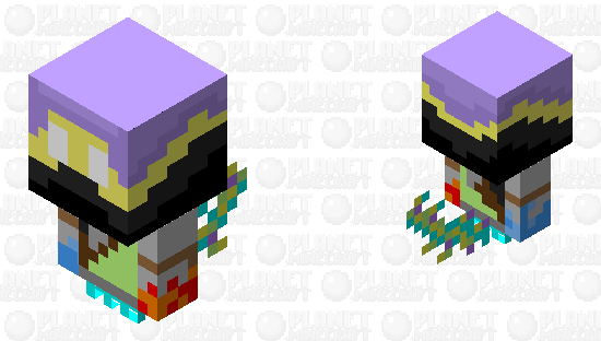 Allay ( Shulker Head) Minecraft Mob Skin