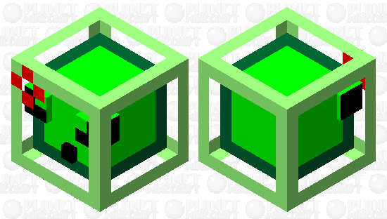 angry slime Minecraft Mob Skin