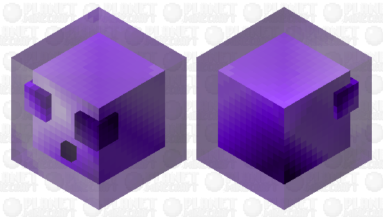 purple slime Minecraft Mob Skin