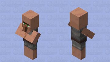Minecraft Villager Skin Template