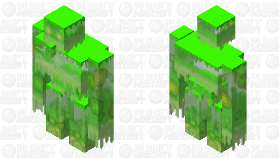 XP Iron Golem / Experience Orbs Minecraft Mob Skin