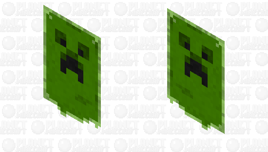 Creeper Cape Minecraft Mob Skin
