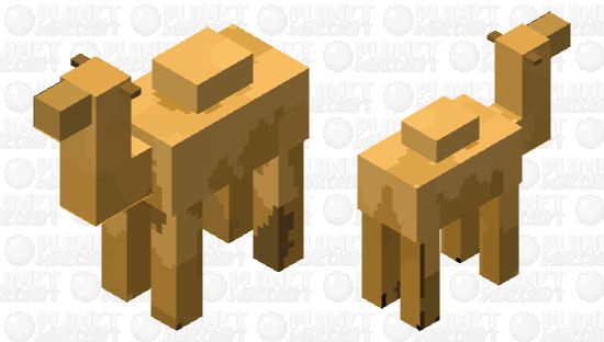 simple wild camel Minecraft Mob Skin