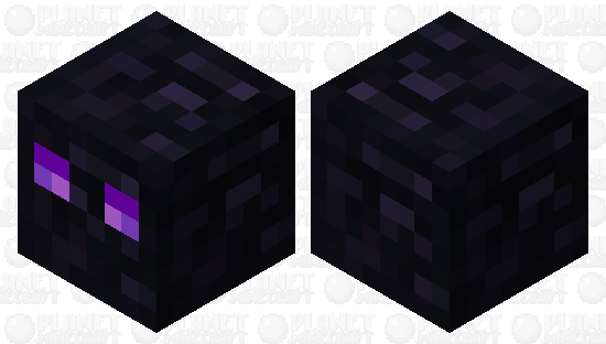 obsidian cube Minecraft Mob Skin