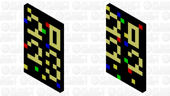 happy new year 2023 Minecraft Mob Skin