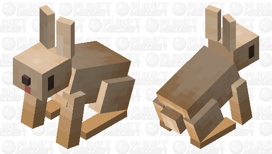 Reddy's Custom Rabbit Minecraft Mob Skin