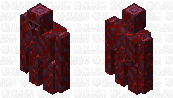 Crimson Golem Minecraft Mob Skin