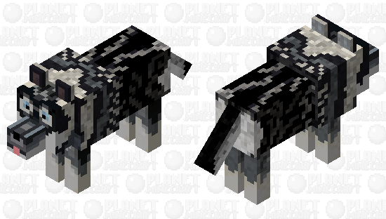 Agouti Husky (Double Steak Grilled Cheese Burrito) Minecraft Mob Skin