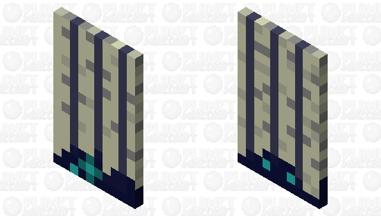 Sculk catalyst cape Minecraft Mob Skin