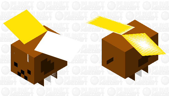 flying pup Minecraft Mob Skin