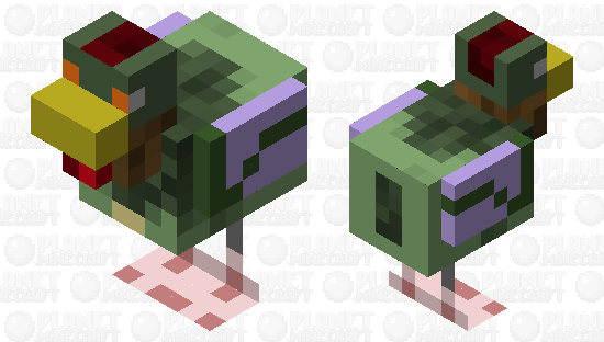 Cockatrice (chicken skin) Minecraft Mob Skin