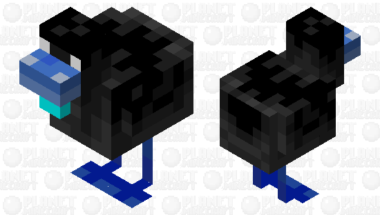 Inverted Chicken Minecraft Mob Skin