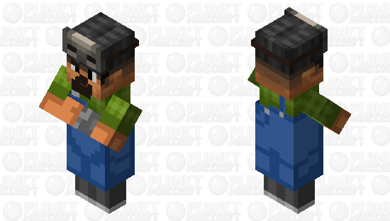 Sunny the Blacksmith Minecraft Mob Skin