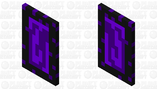 Minecraft Nether Portal Cape Minecraft Mob Skin