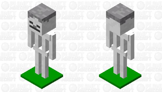 skeleton armor stand Minecraft Mob Skin