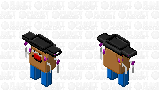 Mr. Potato head Minecraft Mob Skin