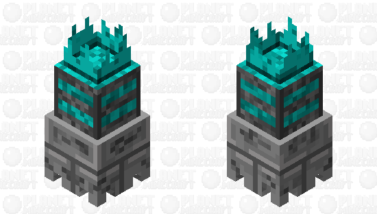 Magical Ice Brazier ( Snow Golem Skin) Minecraft Mob Skin