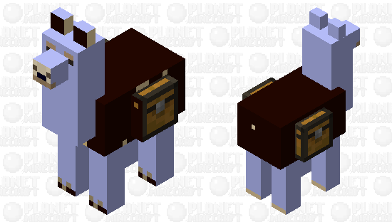 Lavender the llama Minecraft Mob Skin
