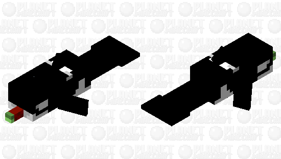 orca with salmon Minecraft Mob Skin