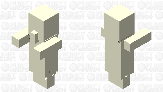 Snow zombie Minecraft Mob Skin