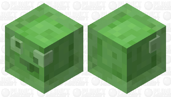 slime w. Googly eyes Minecraft Mob Skin
