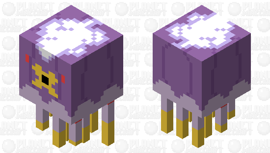 Drifblim Mouth open (Ghast) Minecraft Mob Skin
