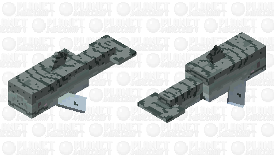 Friendly Tiger Shark Minecraft Mob Skin