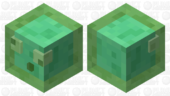 Fancy Slime Minecraft Mob Skin