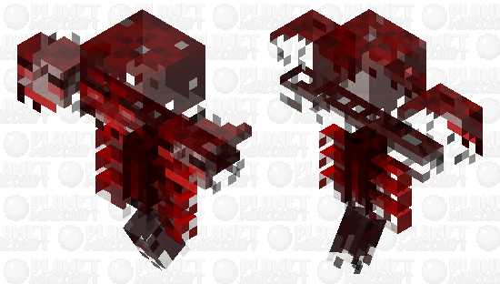 red ghost of hell Minecraft Mob Skin