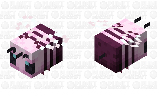 Pink bee^^ Minecraft Mob Skin
