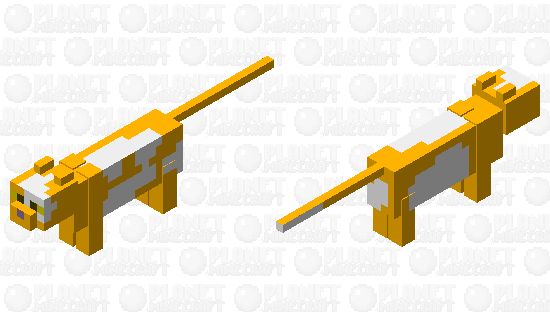 Wat Mod Texture: Sir Meows Minecraft Mob Skin