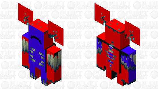 cool warden Minecraft Mob Skin