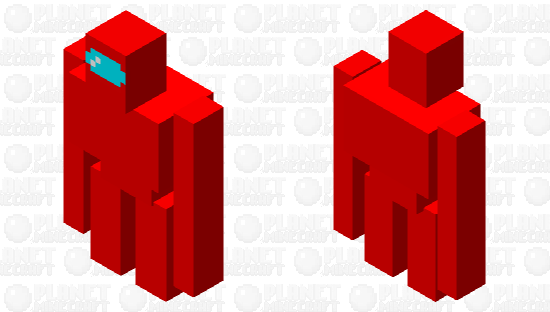 Buff among us man Minecraft Mob Skin