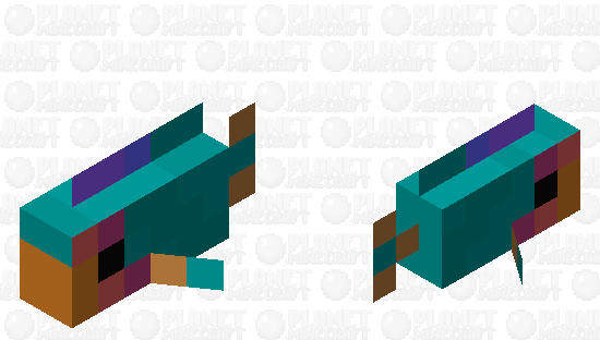 Parrotfish Minecraft Mob Skin