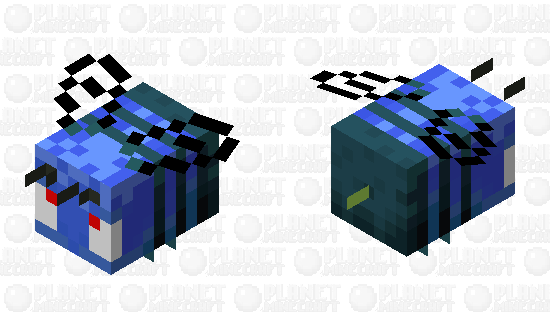 Inverted bee Minecraft Mob Skin