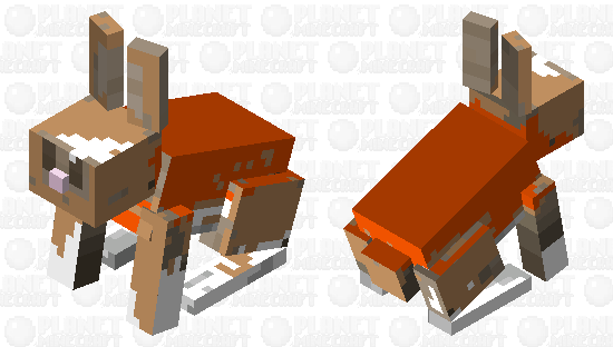 Creem the rabbit Minecraft Mob Skin