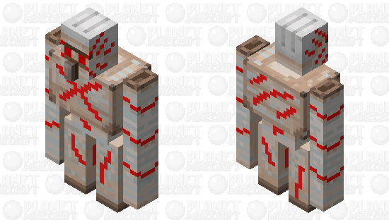 Uncontrolled Golem Minecraft Mob Skin