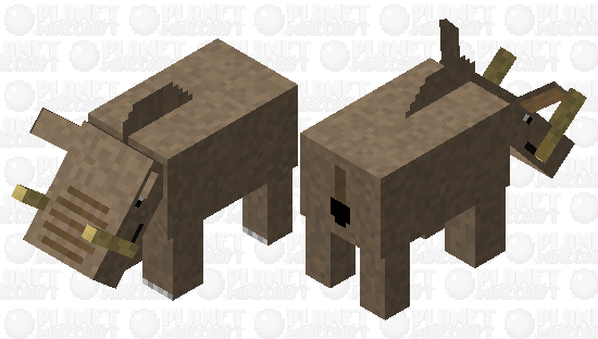 Columbian Mammoth Minecraft Mob Skin