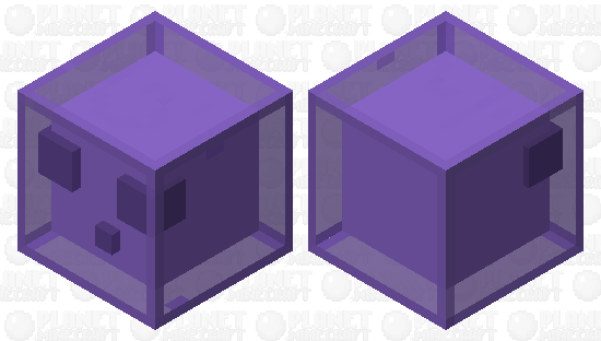 Purple slime! Minecraft Mob Skin