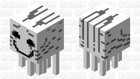 ghast Minecraft Mob Skin
