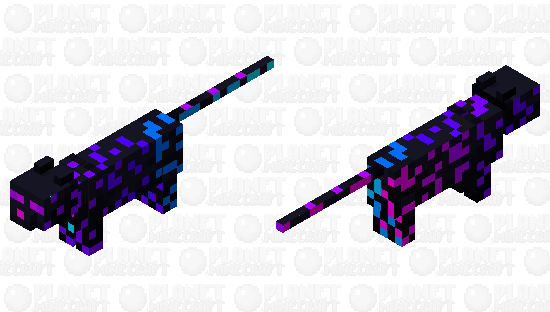 Galaxy Cat Minecraft Mob Skin