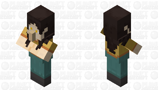 Yellow Eyed Npc From My Texture Pack Minecraft Mob Skin
