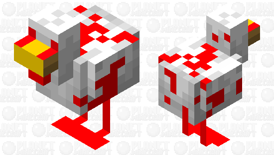 deadly chicken Minecraft Mob Skin