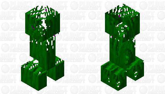 Ocean Creeper Minecraft Mob Skin