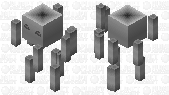 gray fire mob Minecraft Mob Skin